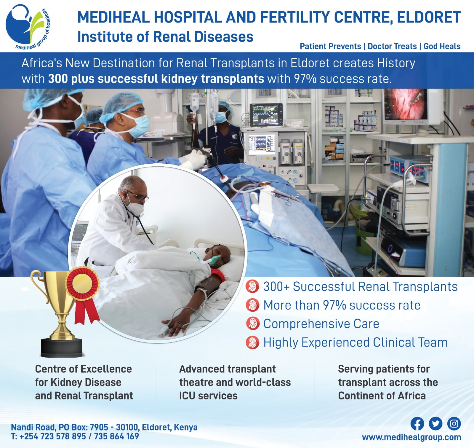 300+ Successful Kidney Transplants - Mediheal Group of Hospitals ...